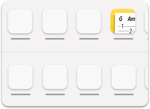 You can tap and hold icons to move them left and right.